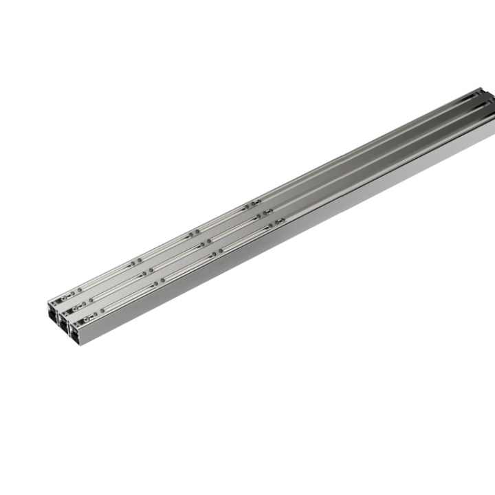Telescopic Automatic Sliding Door Operator Slim Aluminum Profile ...