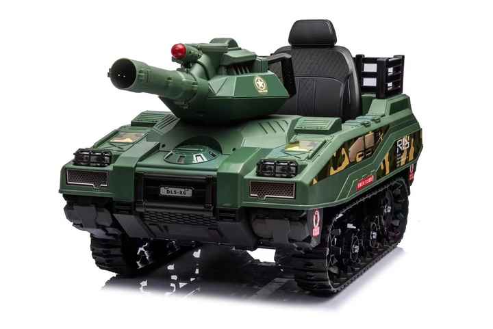 12V Kids Electric Tank Armor Car - Fun & Safe Ride-on Toy