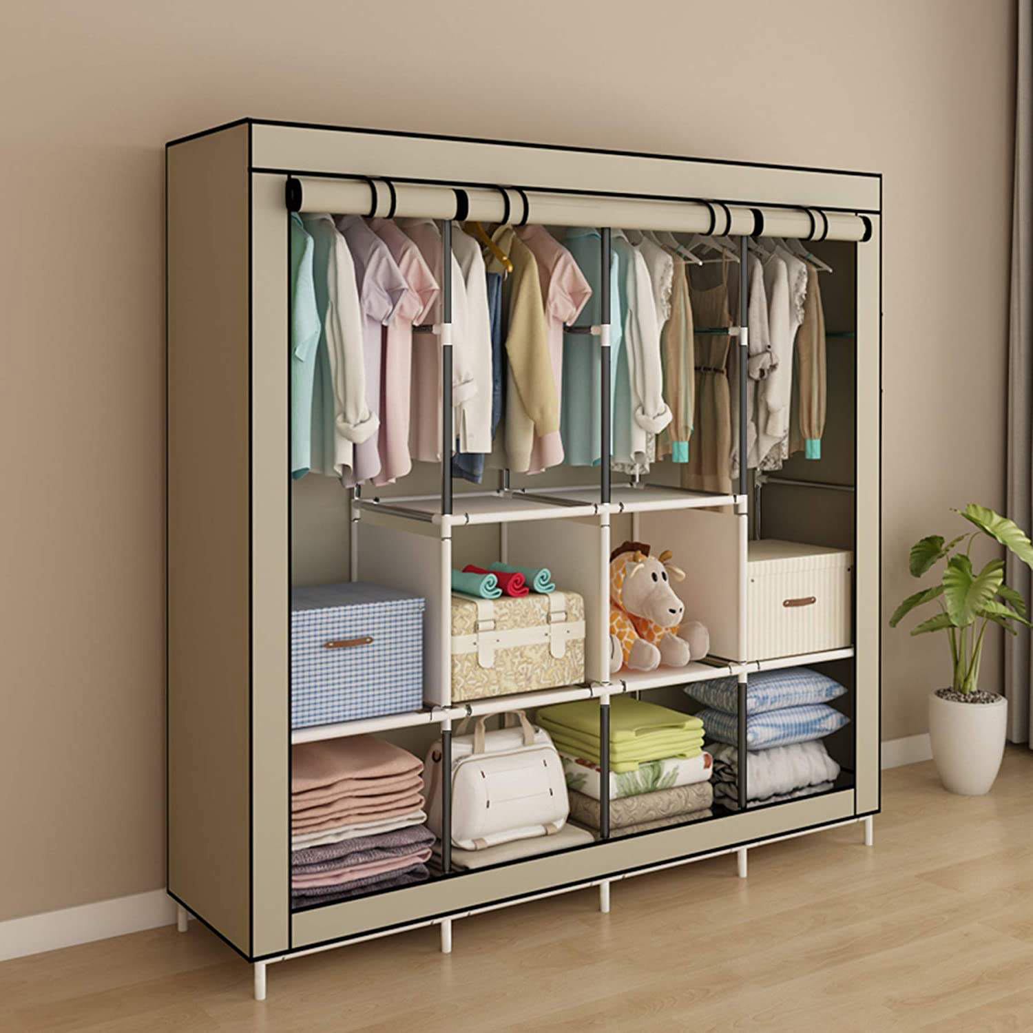 Yayi portable wardrobe store