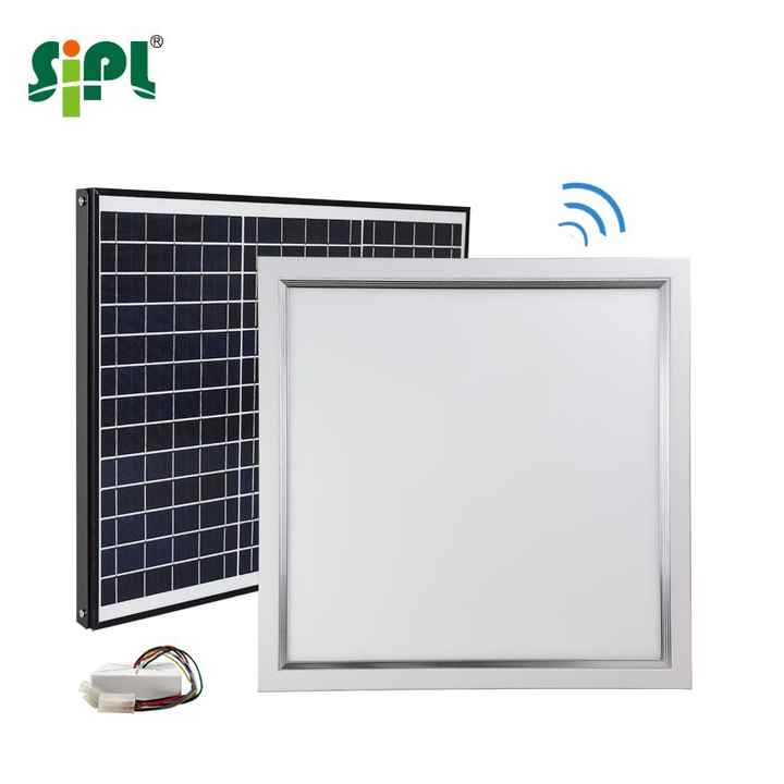 Greennew Skylight Alternative Solar Powered 600x600mm LED Flat Panel ...