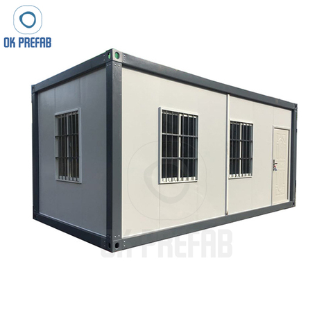 OK Prefab Fast Build 20ft 40ft Modular Camping Box Wall Window Fully ...