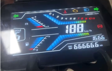 Tank EFI 150cc 200cc Universal Speedometer for Motorcycles