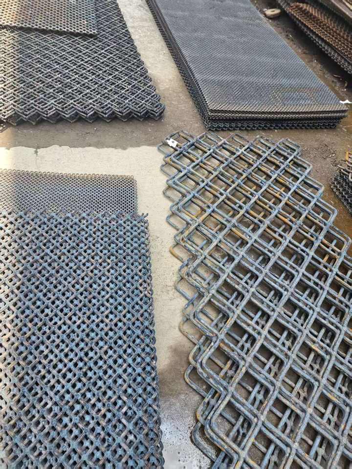 High-strength welding mesh for mining machine, matching screen plate ...
