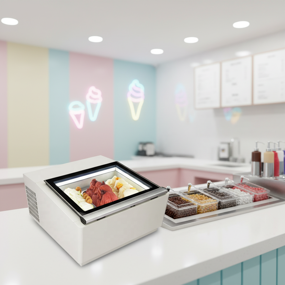 Small Display Refrigerators - Perfect for Ice Cream Showcases