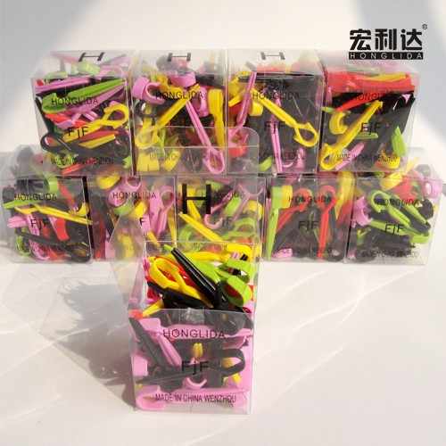 Professional Salon Multi-Colored Plastic Texture Perm Clip for Hair ...