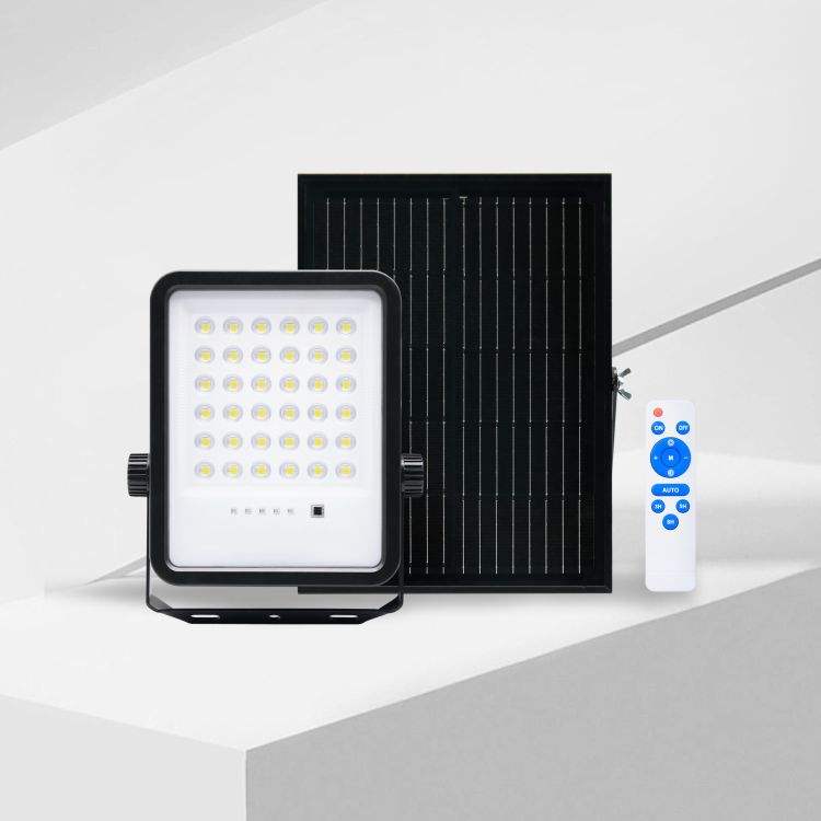 OUTLUX TE025 Solar Security Light Projector 100w-400w Remote Control ...