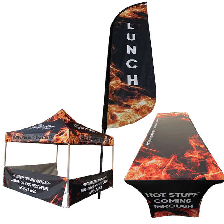 Gazebo Expo Tent CUSTOM Sublimated Outdoor Display Promotional Canopy ...