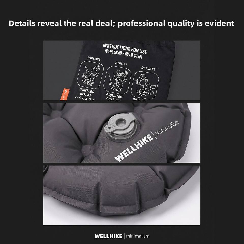 WELLHIKEOutdoor hiking lightweight 80g portable insulated moisture ...