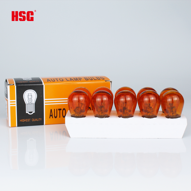 Car Halogen Bulb S25 12V 21W/5W Single Double Filament Brake Light Lamp ...