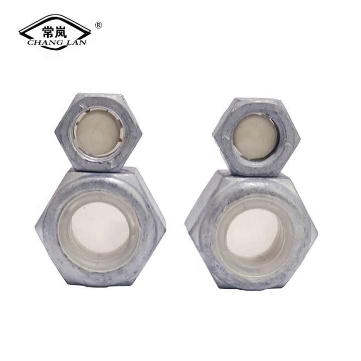 National Standard Steel Hex Nut Galvanized Zinc Plated and Polished ...