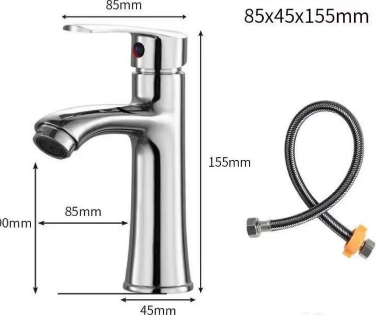 DL-026 Modern New Zinc Alloy Single Cold Water Basin Faucet Single ...