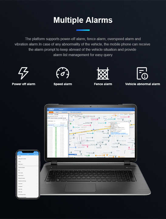2G Real Time Tracking Vehicle GPS Tracker for Car Moto Historical Route ...