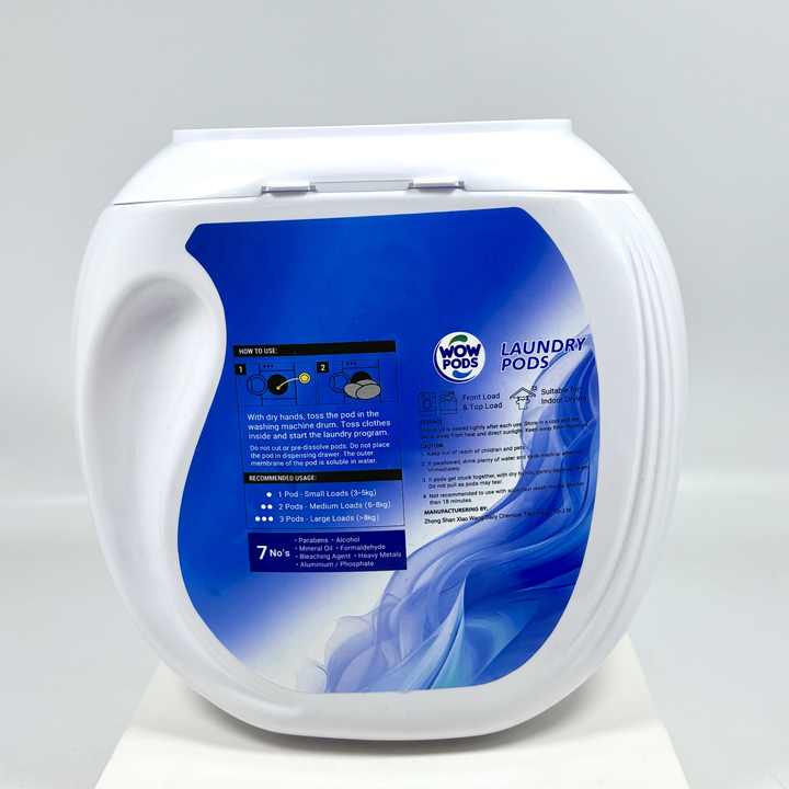 5 in 1 Laundry Pods - Deep Clean & Soften Clothes Efficiently