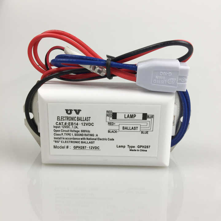 12v Dc Uv Germicidal Lamp Ballast Dc12v/dc24v Uvc Electronic Ballast ...