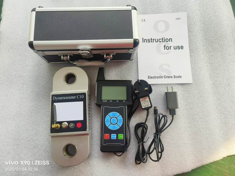 Highly Accurate Force Gauge Heavy Scale LCD Digital Load Cell Shackles ...