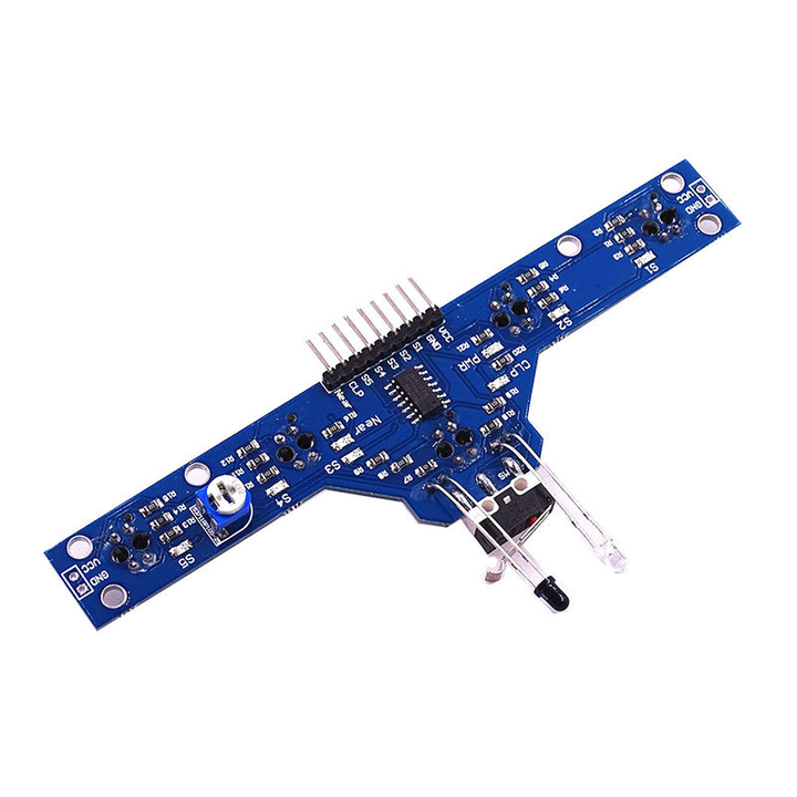 Five-Way Tracing Module Infrared Tracing Sensor 5 Functions Sending ...