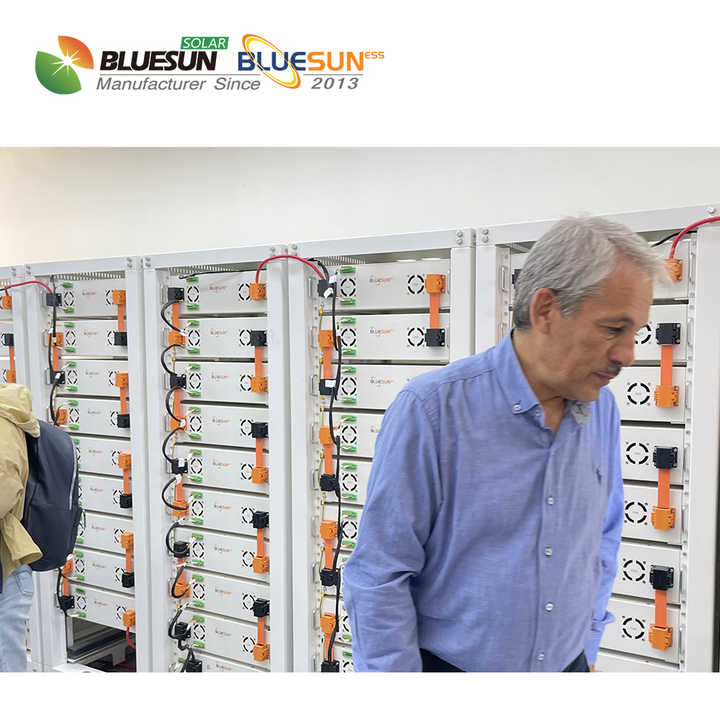 Bluesun Solar Energy System - 50kw to 200kwh Hybrid Battery