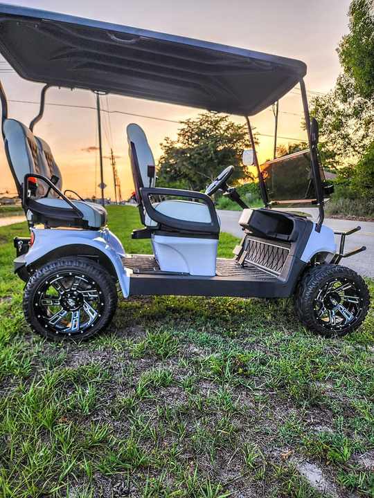 Street Legal LSV Low Speed Vehicle, Electric Custom Golf Cart 4 Seat ...