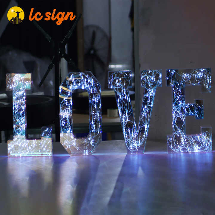 Large Letter Sign,Light up Letters, A-Z Light Letters,Wedding and Event ...