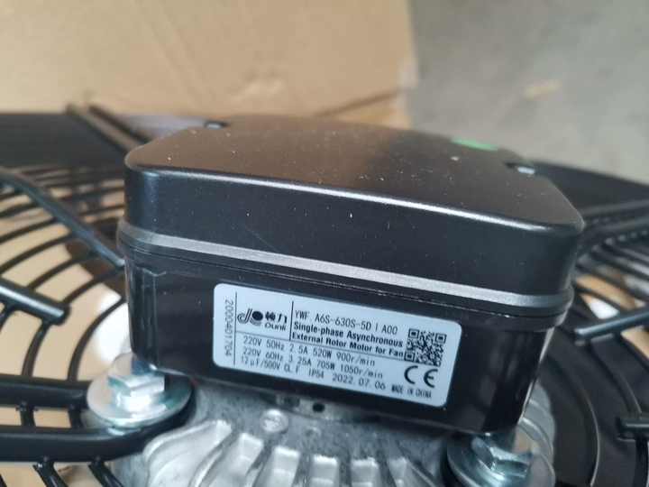 DUNLI 220V 50/60HZ Axial Flow Cooler Fan Motor for Restaurants