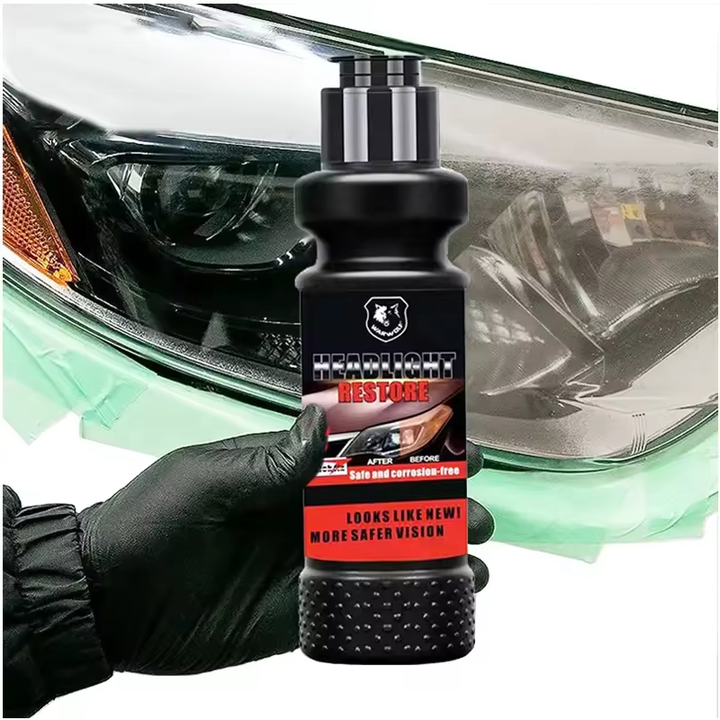 DIY Car Ceramic Headlight Restoration Kit for Sun-Damaged Headlights ...