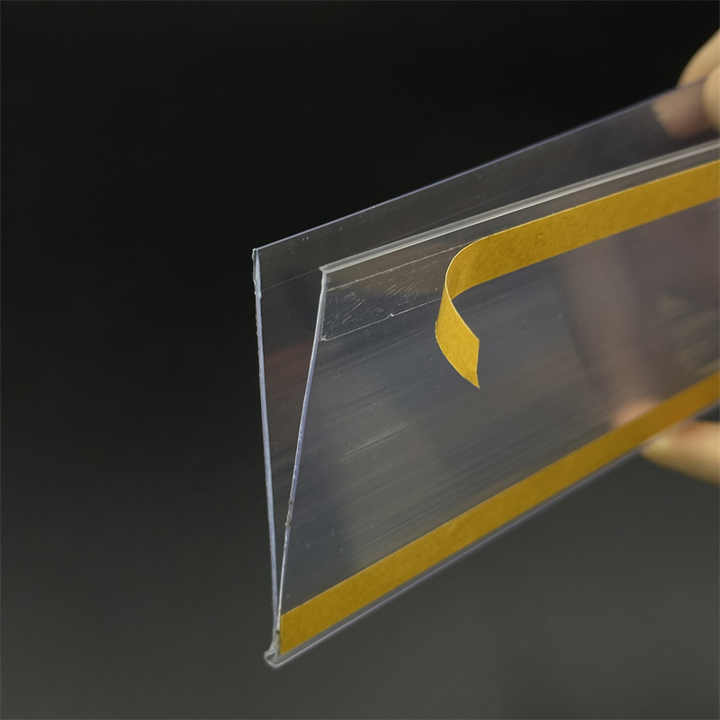 Oem Durable Plastic Price Tag Flat Shelf Adhesive Data Strips Shelf ...