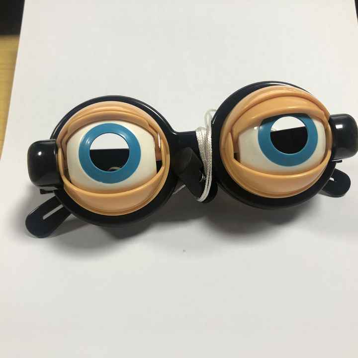 2024 Novelty Creative Toy Crazy Eyes Blinking Eyes Crazy Glasses ...