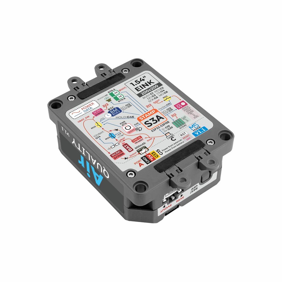 M5Stack Air Quality V1.1 Low Power Air Quality Monitoring Device Stamp ...