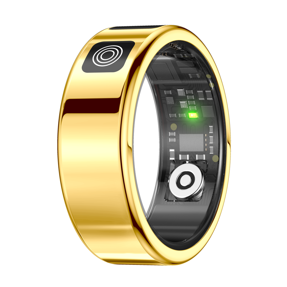 Sleep Monitor Smart Ring Smart Screen Sport Smart Finger Rings Blood ...