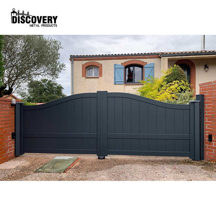 Simple and Main Gate Design Home - Joint Aluminum Farm Gates Double ...