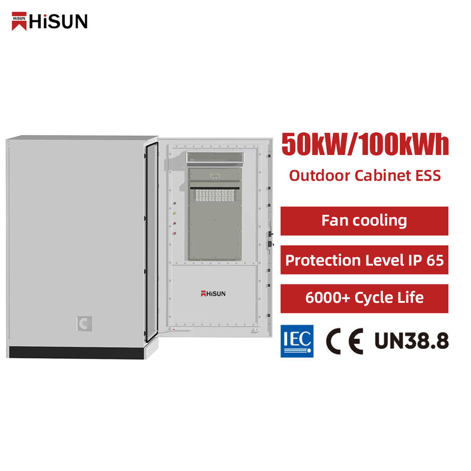 Hisun high voltage battery cabinet 100kwh battery 200kwh all in one ...
