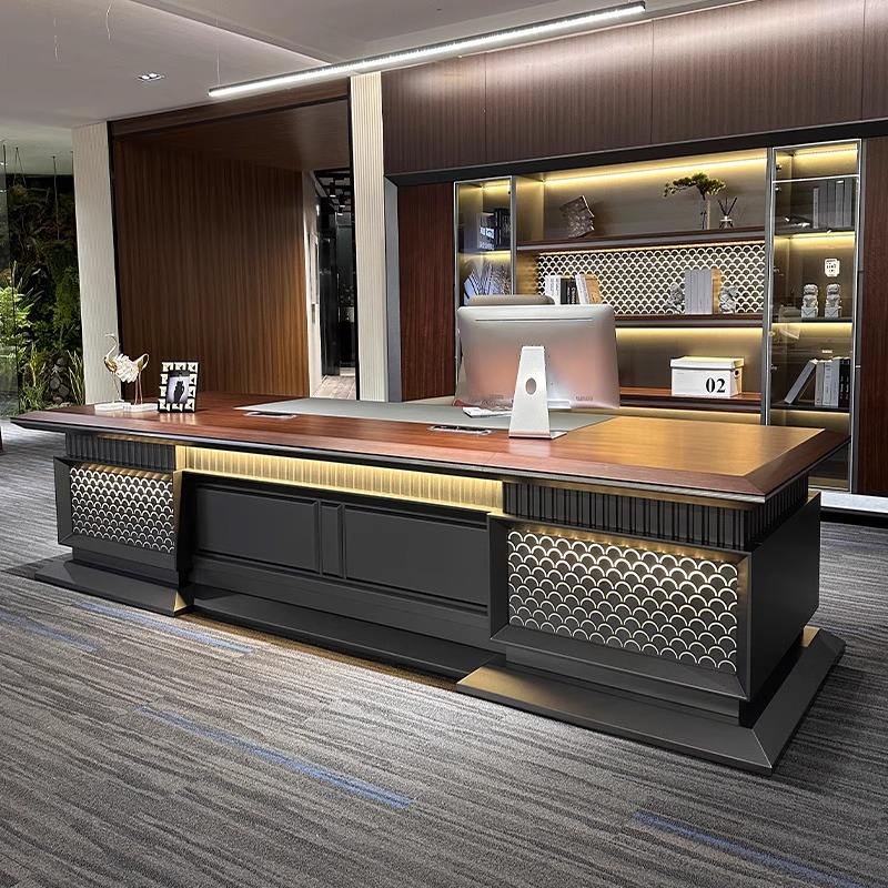 l Shaped Manager Ceo Office Desk Luxury Modular Office Furniture Desk ...