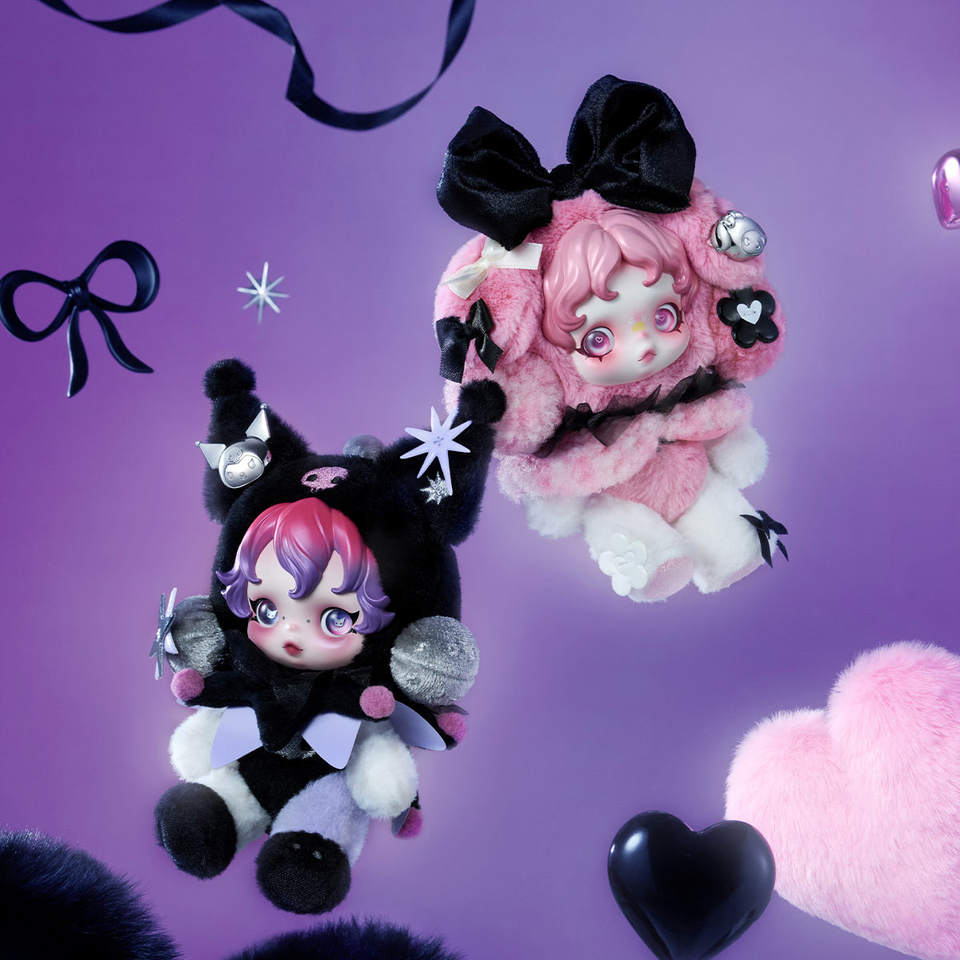 Promise Only Authentic SKU--LL--PAN--DA - KU-RO-MI Plush Pendant Cute ...