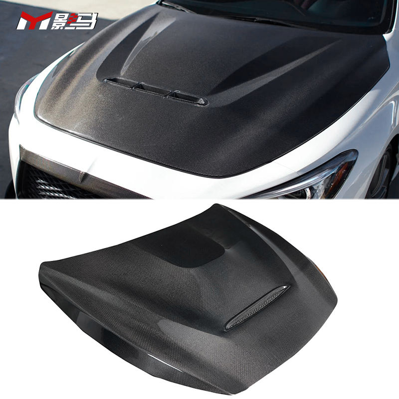 High Quality Carbon Fiber Front Engine Hood for Infiniti Q50 Q50s Q50l ...