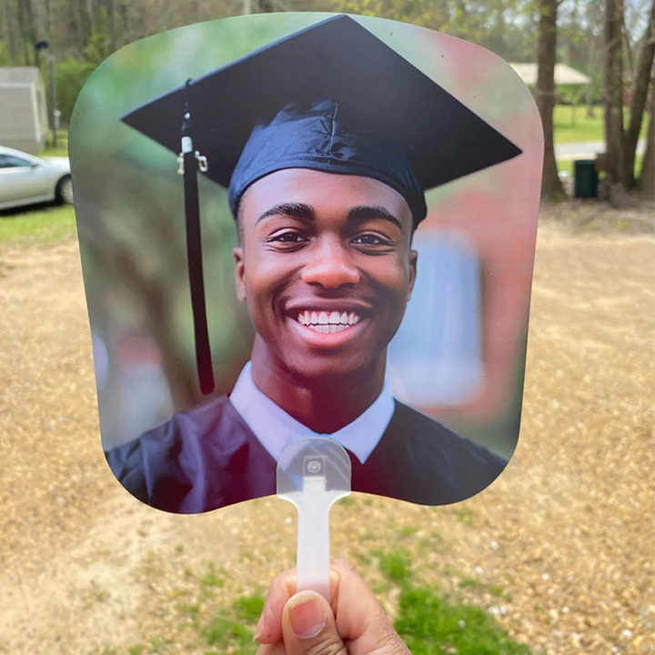 Sublimation Blank Plastic Fan - Perfect Graduation Gift