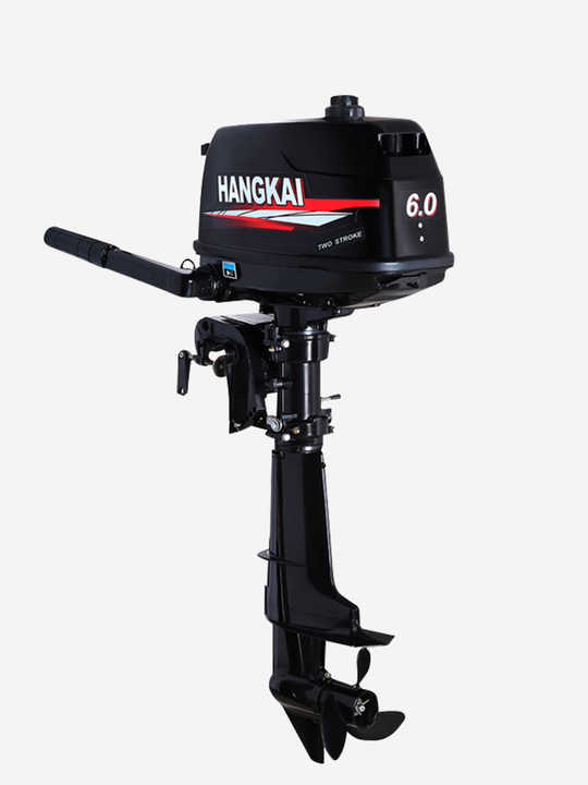 Hangkai 18HP/12HP/6HP/4HP/3.6HP Motor de barco de refrigeración por agua de 2 tiempos Motores ...