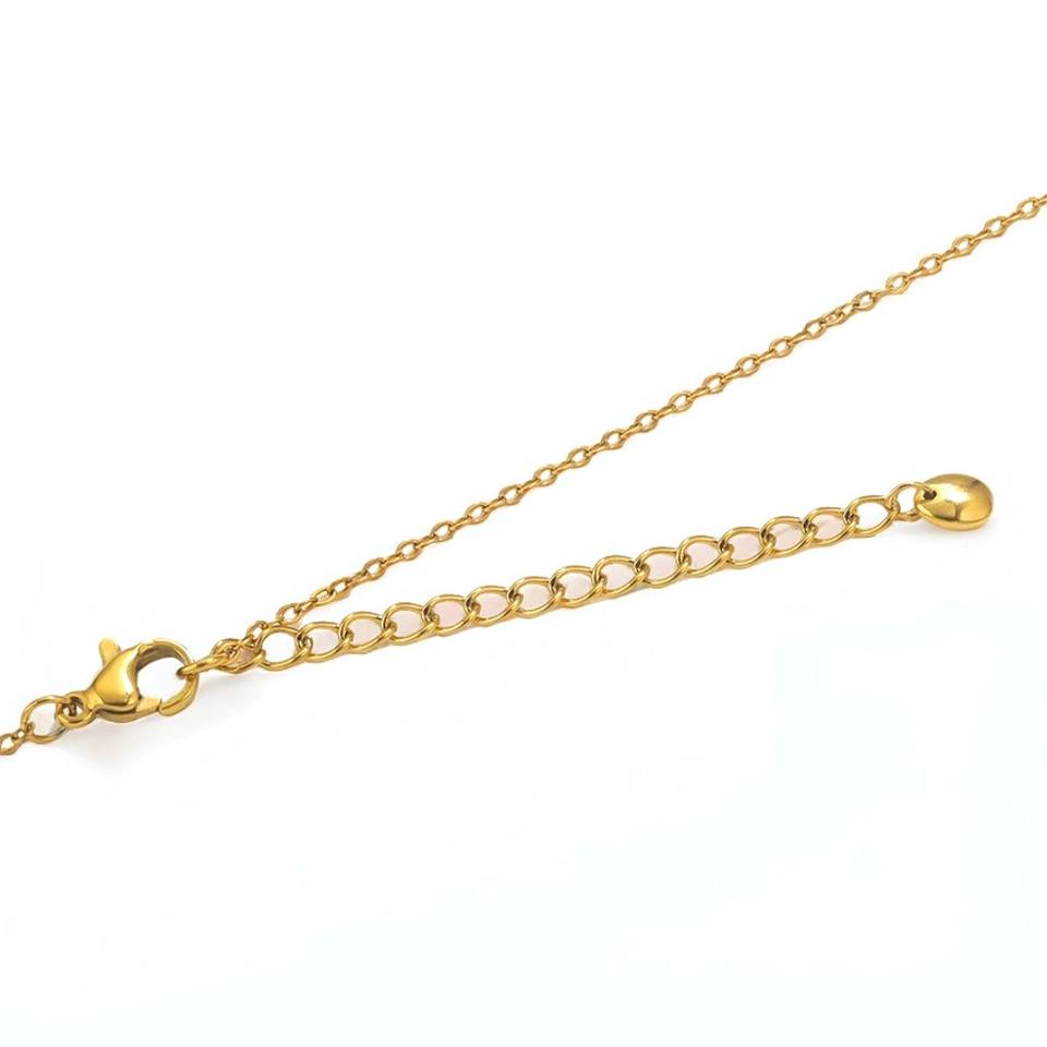 50mm Stainless Steel Extender End Chains with Lobster Claw Clasps Gold ...