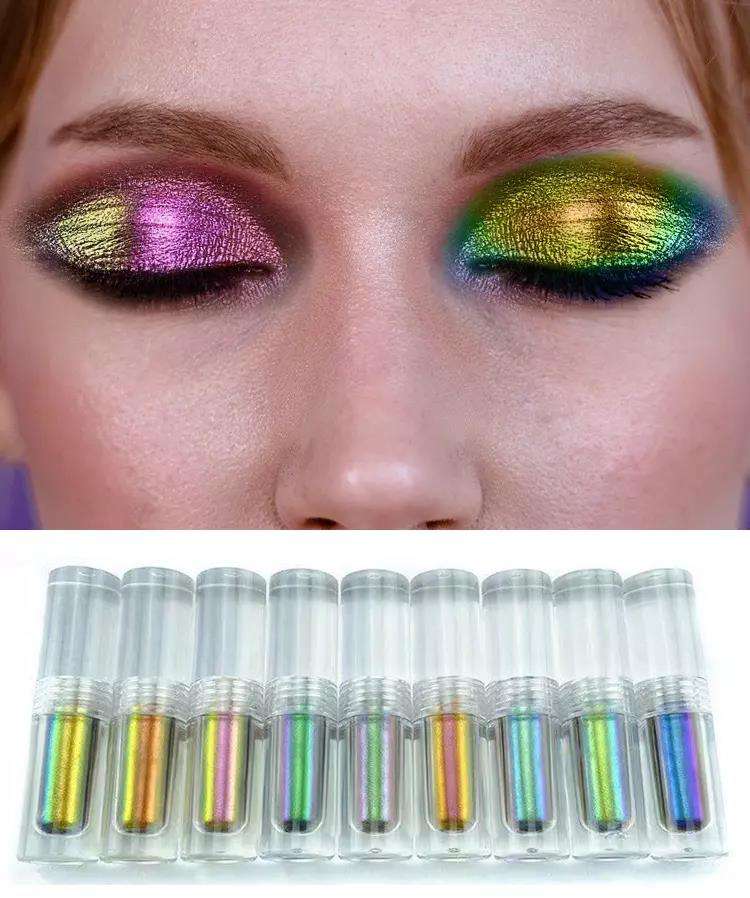 Single Color Multichrome Eyeshadow Pigment Chameleon Pigment Duochrom ...