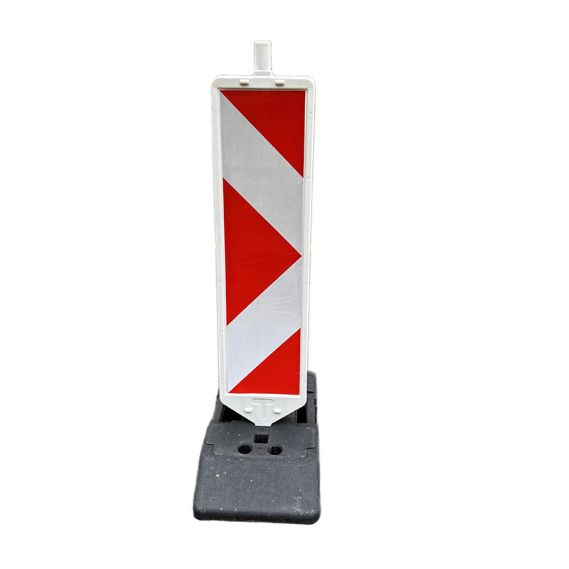 Double Sides Reflective Traffic Warning Board with Base