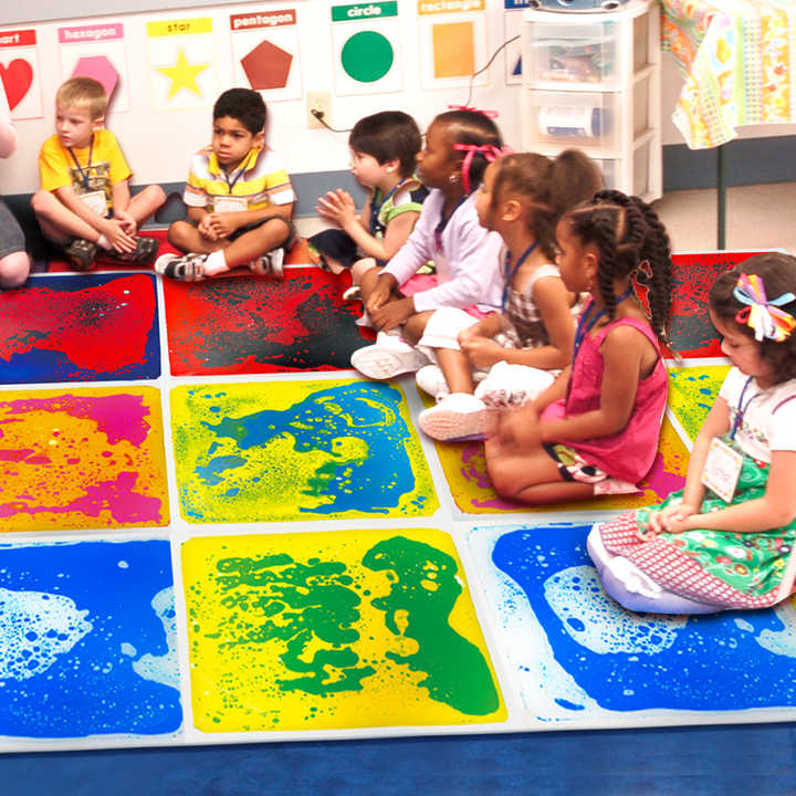 TikTok Hot Selling Liquid Floor Tiles Sensory Mats for Autism Liquid ...