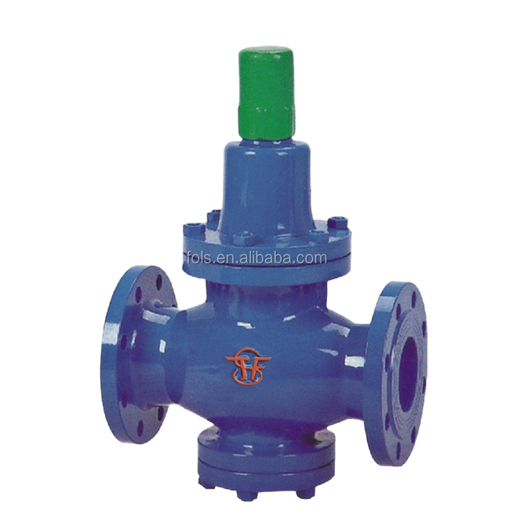Dn25 Flange Type Pressure Reduction Valve for Water and Non Corrosion ...