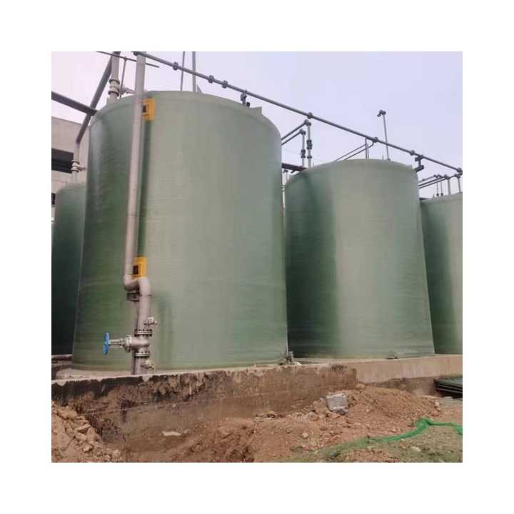 High Strength FRP Vertical Tank - Chemical Storage Solutions