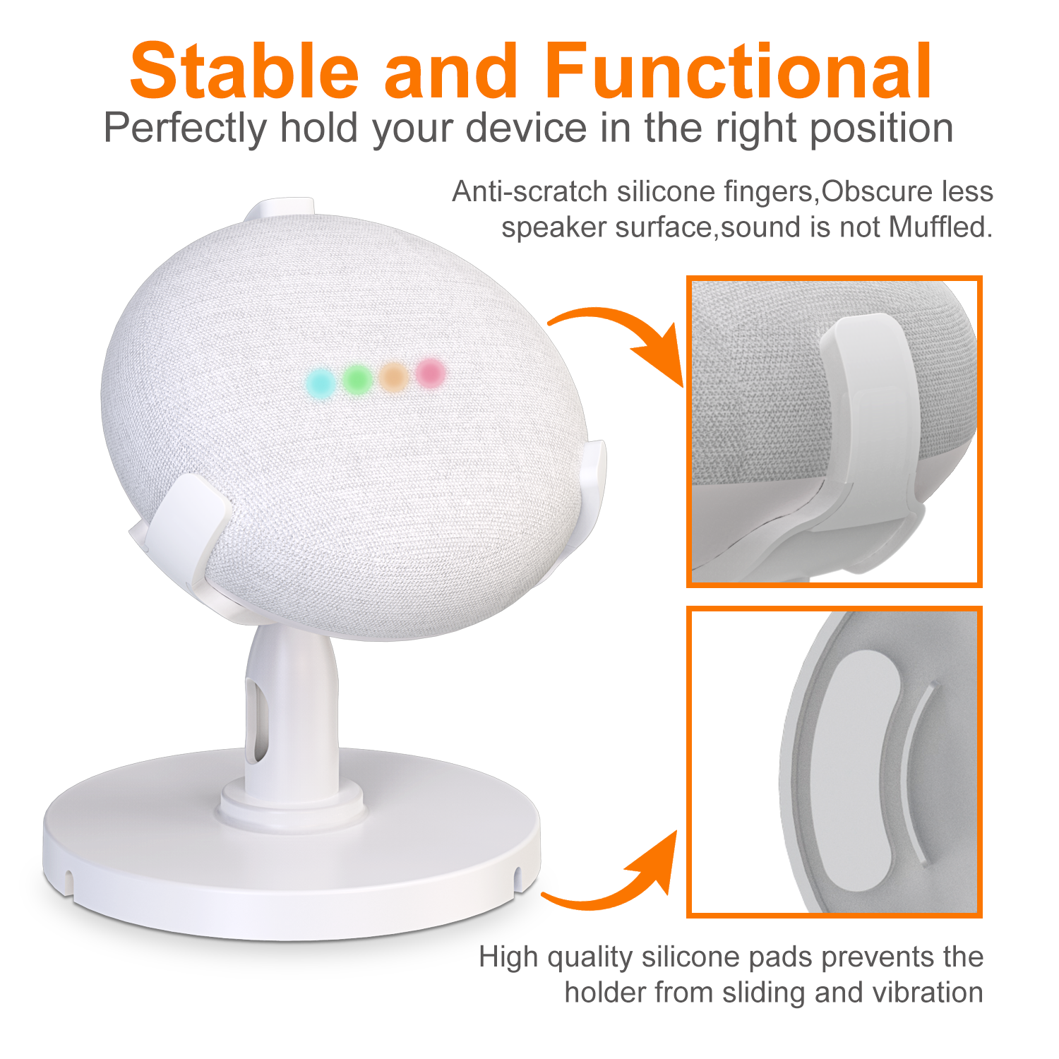 Speaker Stand for Amazon Alexa Echo Dot 5th Gen 4th Gen Smart Speaker ...