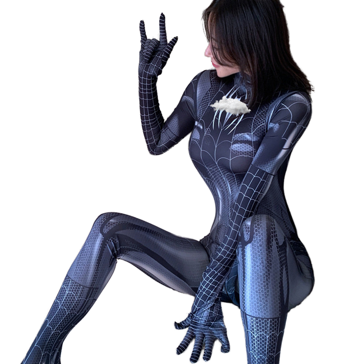 Unisex Sexy Spiderman Cosplay Jumpsuit - Adult Anime Costumes