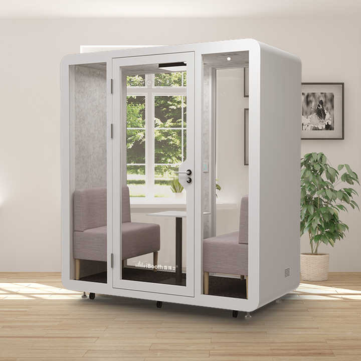 Meeting Pod for 4 Person Silence Booth Sofa Set Office Furniture Work ...