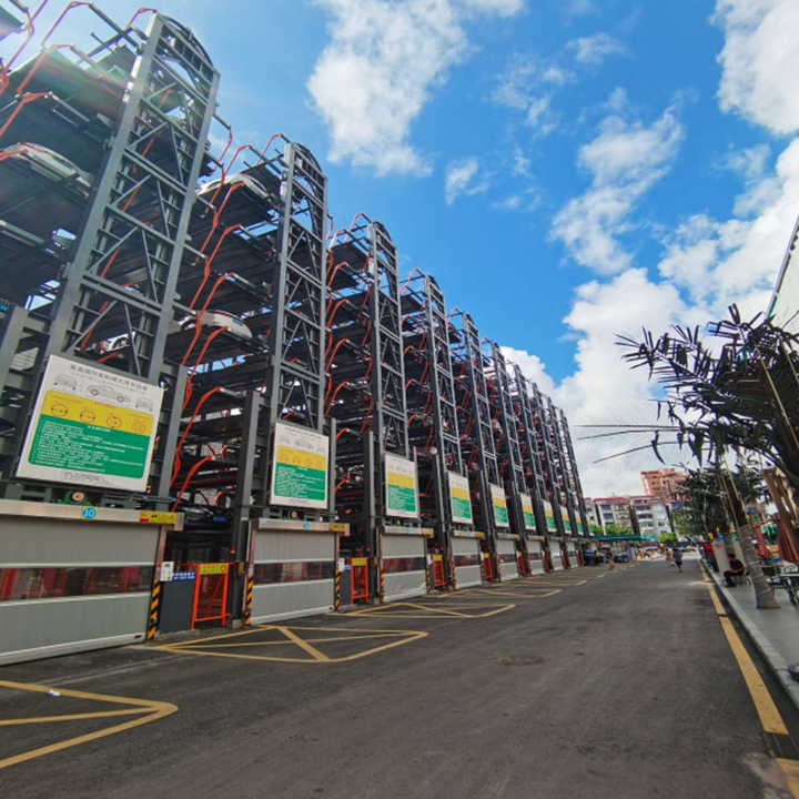 Smart Carousel Vertical Rotary Car Parking System - Easy Operation