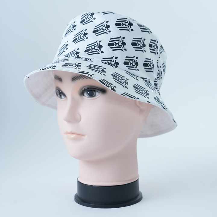 Custom Bucket Hat with Full Printed Logo - Reversible & Embroidery