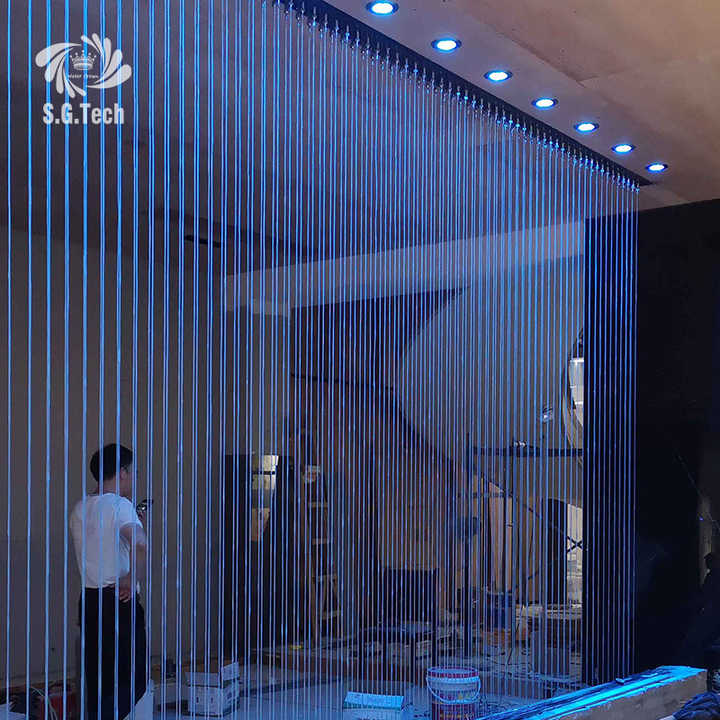 Customized 3D Water Curtain - Elegant Indoor/outdoor Feature