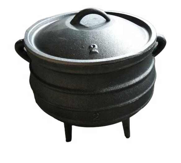 Traditional African Cooking - Cast Iron Potjie Pot for Sale
