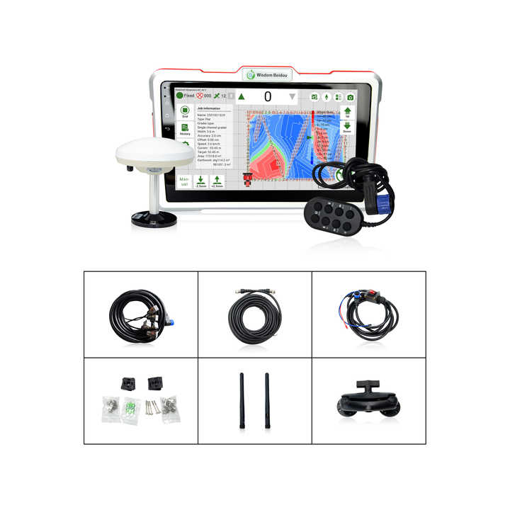 GPS Land Leveling System Satellite Land Leveling Precision Agriculture ...